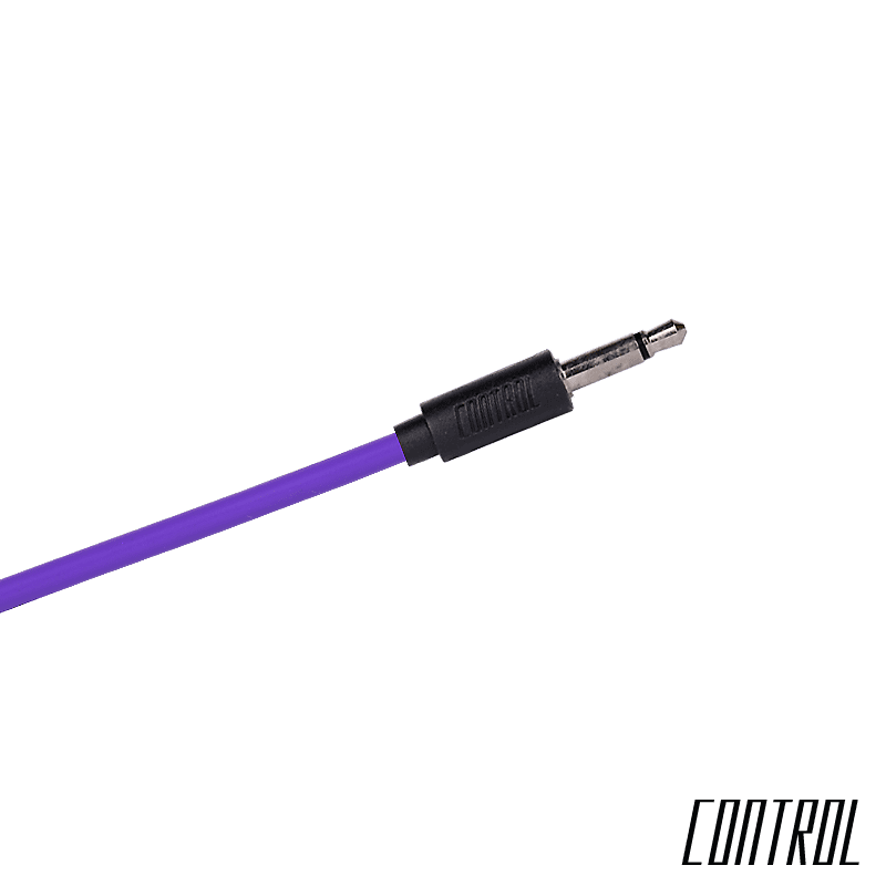 Control BT 3.5mm Patch Cables - 30cm / 12 inches / Purple | Reverb