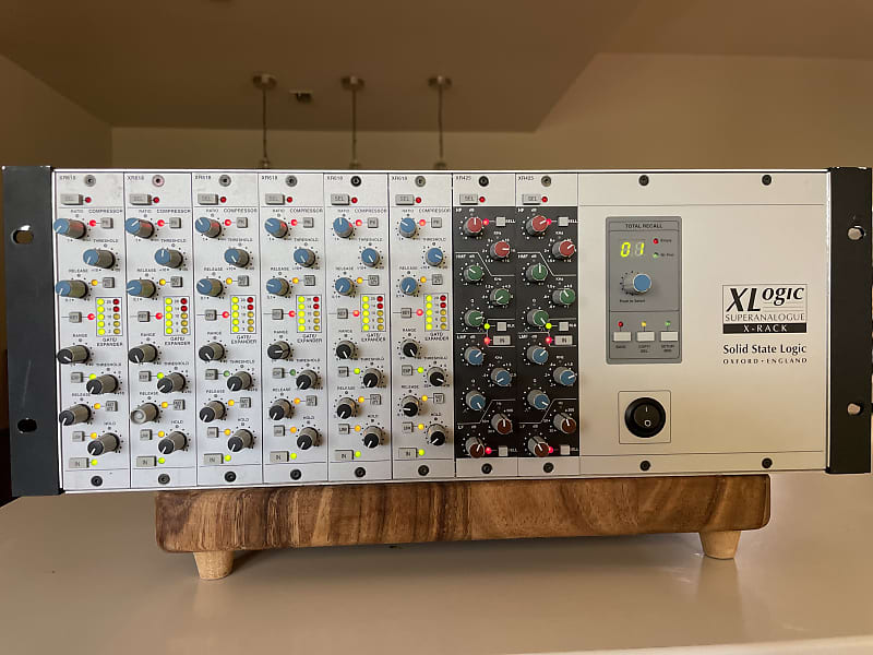 Solid State Logic X-Rack Loaded with 2-XR425 EQs and 6-XR618 | Reverb