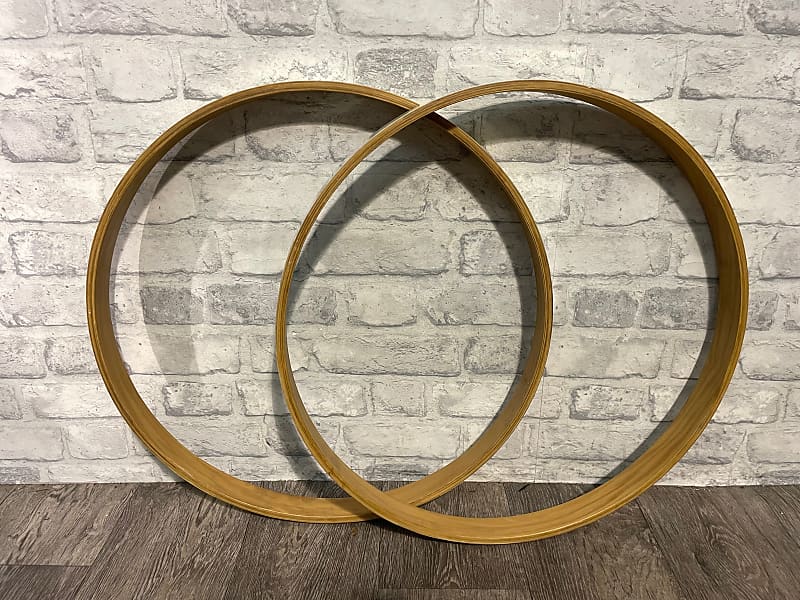 Premier Cabria Bass Drum 20” Wooden Hoops Rims Hardware | Reverb UK