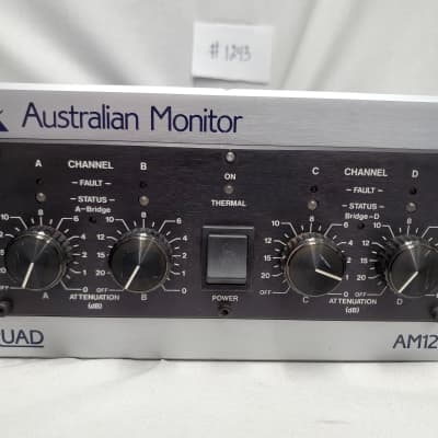 Australian Monitor AM1200 Quad High Performance Amplifier | Reverb