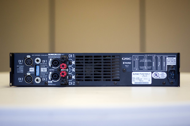 QSC PLX 3402 Power Amp | Reverb