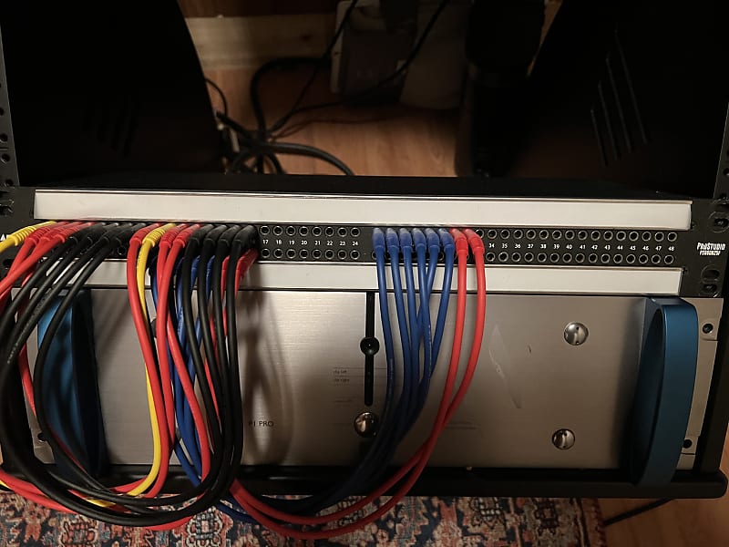 Bittree ProStudio PS96DB25F 96-point TT - DB25 Patchbay 2022 | Reverb