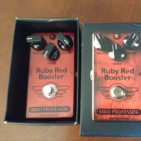 Mad Professor Ruby Red Booster | Reverb