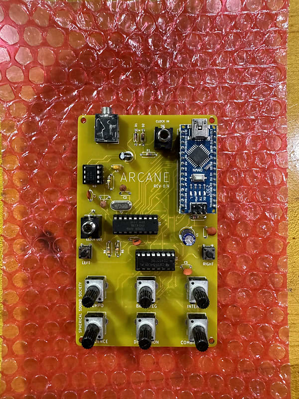 Spherical Sound Society ARCANE A Generative Chiptune FM Drum | Reverb