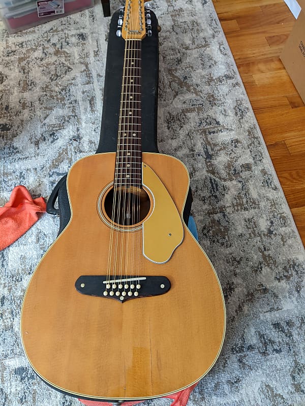 1969 Fender Villager 12-String Natural | Reverb