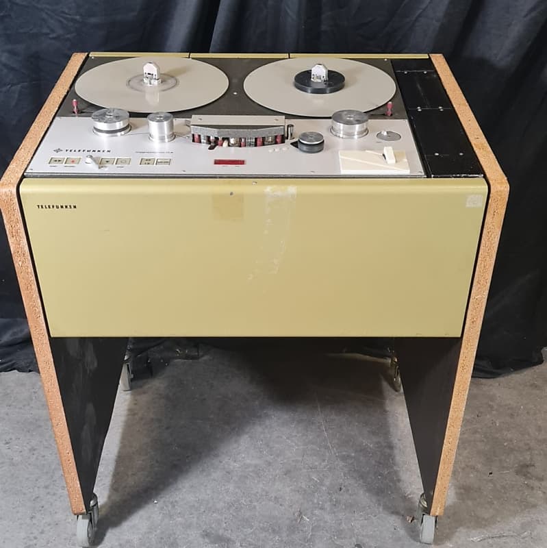 Telefunken Stereo M15A 1/4 Inch Tape Recorder in Trolley | Reverb UK