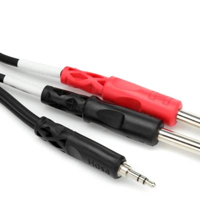 Hosa CPP-201 Stereo Interconnect Cable - Dual 1/4-inch TS | Reverb