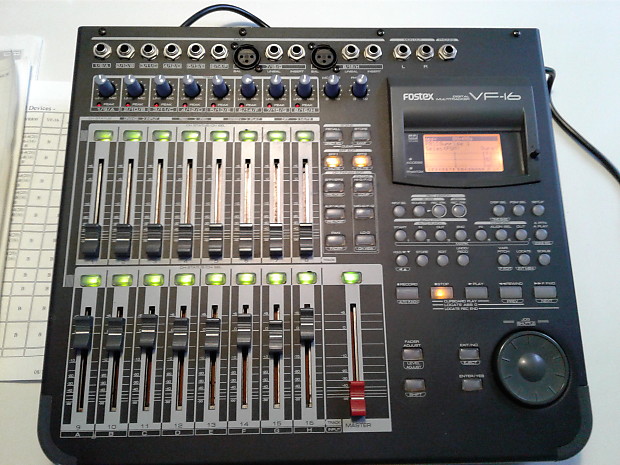 Fostex VF- 16 Multi-Track Hard Drive Recorder with Case and | Reverb