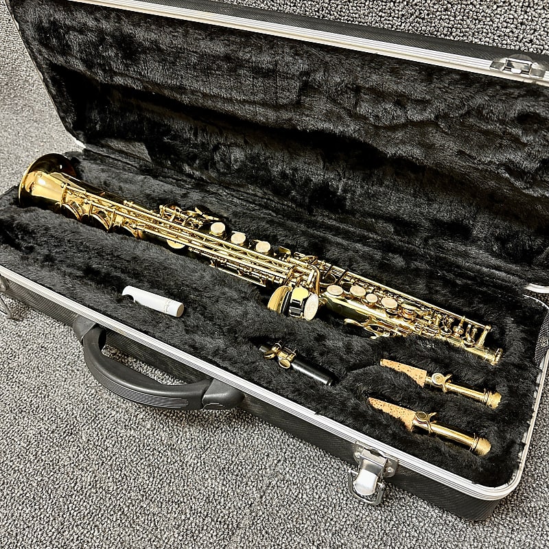 Allora Soprano Saxophone with Two Necks, Hard Shell Case, and | Reverb