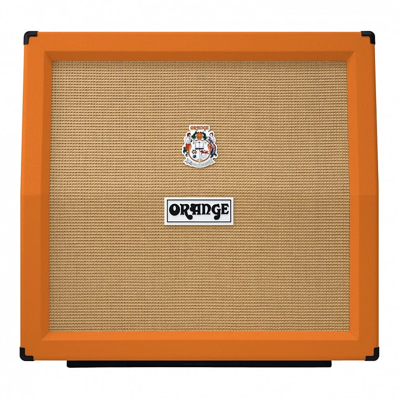 Orange PPC412AD Angled 4x12 Guitar Speaker Cabinet, 240 Watts | Reverb