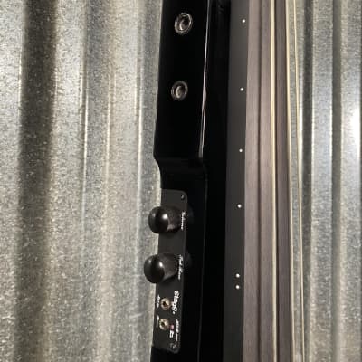 Stagg EDB 3/4 Electric Upright Fretless Double Bass Black & | Reverb