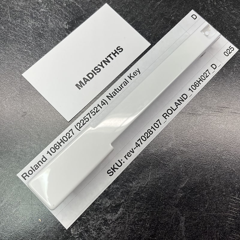 ORIGINAL Roland Replacement D Key (106H027) for | Reverb