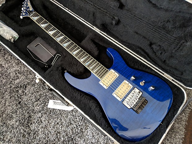 Jackson Soloist SL2H USA Trans Blue /BKP | Reverb