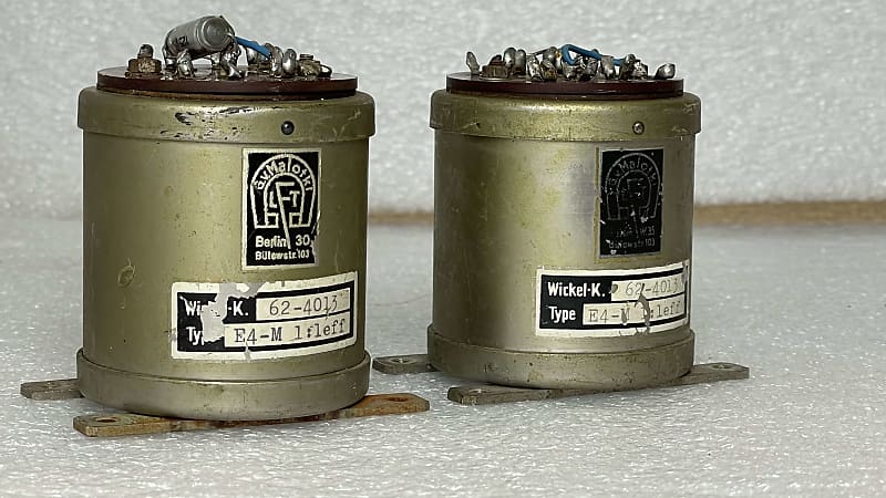 Malotki E4-M 1:1 eff Line Transformers SET Of Two. Tested | Reverb UK