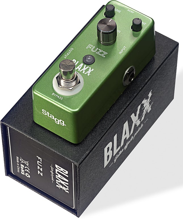 Stagg BX-FUZZ BLAXX Fuzz pedal for electric guitar | Reverb