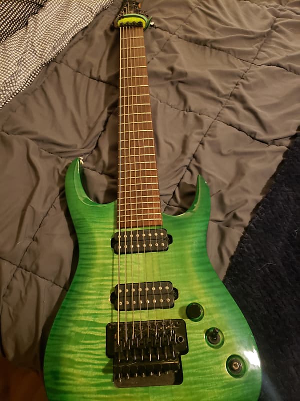 Agile 827 Scepter Flamed Maple Green | Reverb