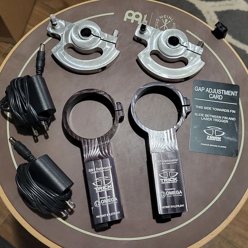 Trick Dominator Double Pedal SB1 Laser Trigger System 2010s | Reverb