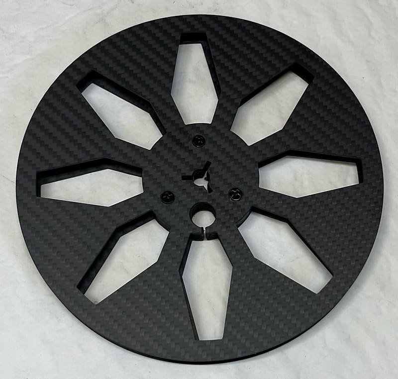 Righteous Reels 7 inch CARBON FIBER Tape Reel to Reel Made In | Reverb