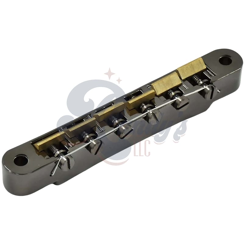 Advanced Plating | ABR-1 Bridge w/ Raw Brass Saddles (Wired) | Reverb