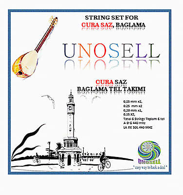 String Set For Turkish String Small Size Cura Saz | Reverb
