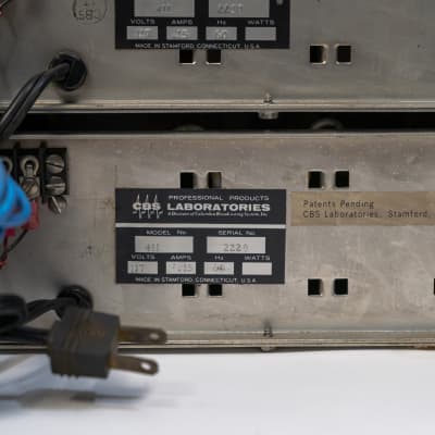 CBS Laboratories FM Volumax 411 Stereophonic Peak Limiter | Reverb