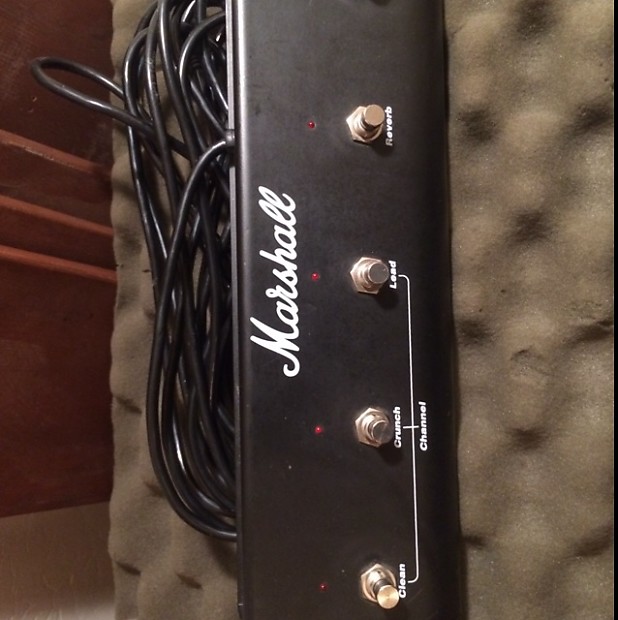 Marshall JCM 2000 TSL100 footswitch(Original) 2007 Black | Reverb
