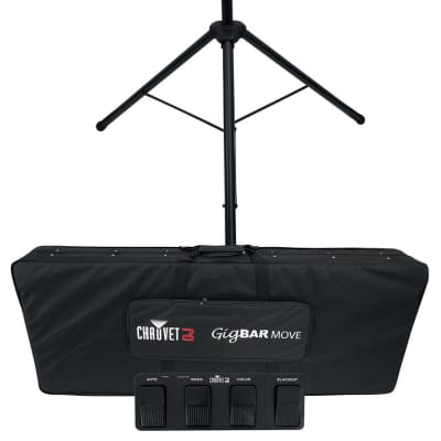 Chauvet Gig Bar Move Moving Head Derby Strobe Laser | Reverb