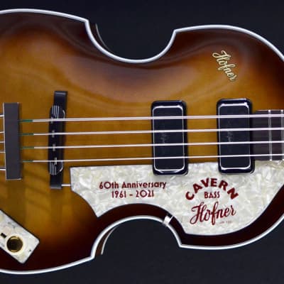 Hofner Hofner Violin 500/1 Cavern Bass 60th Anniversary 2023 | Reverb