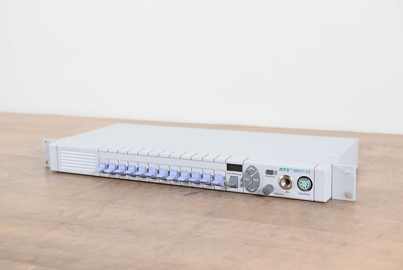 RTS MKP-12 12-Position Rackmount Keypanel - 5 Pin CG00PCJ | Reverb