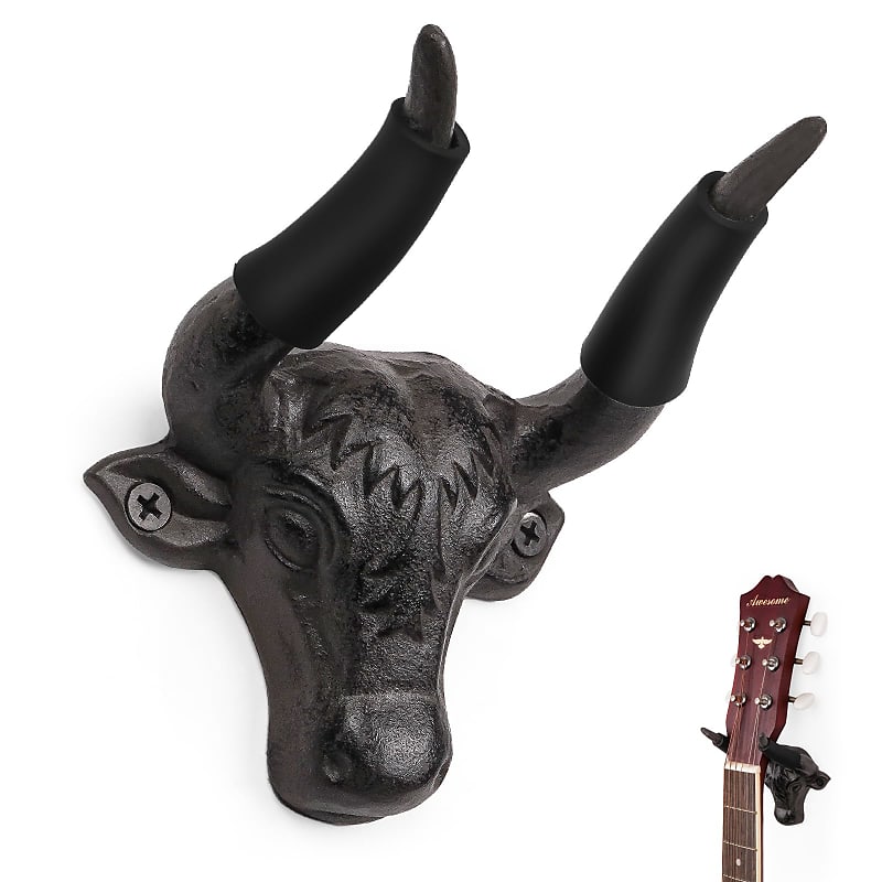 Guitar Wall Mount 1 Pack, Guitar Hanger Wall Mount Cast Iron, | Reverb