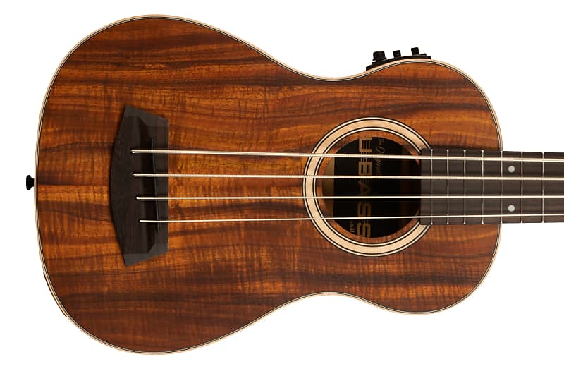 Kala UBASS-KOA-FS Solid Hawaiian Koa Top Acoustic-Electric | Reverb