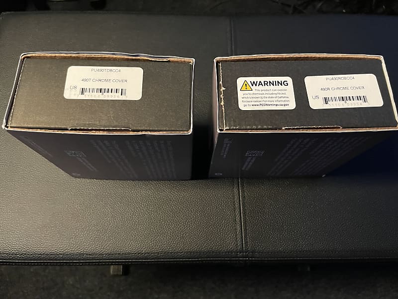 Gibson 490T and 490R pickups - Chrome | Reverb