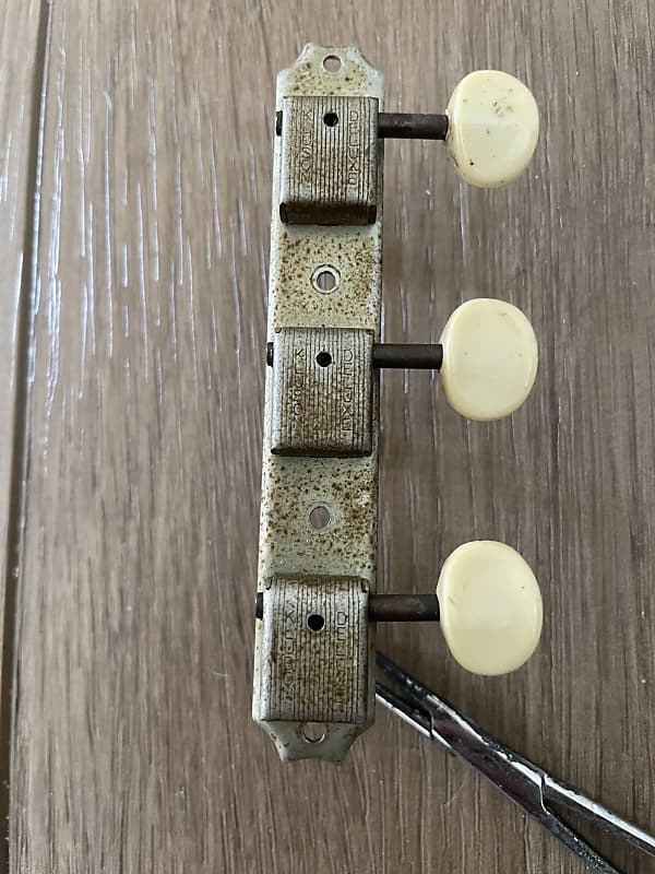 Kluson Deluxe double line 50s-60s Deluxe Vintage 1 Tuner - | Reverb