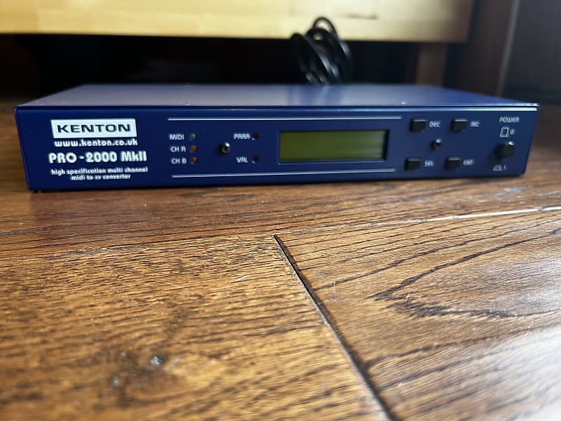 Kenton PRO-2000 MKII MIDI-CV Converter w/ rack ears | Reverb