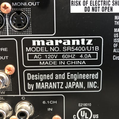 Marantz SR5400 Receiver HiFi Stereo Audiophile 6.1 Channel | Reverb