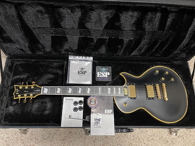 2008 ESP Eclipse I CTM - Satin Black * 4 Knob * | Reverb