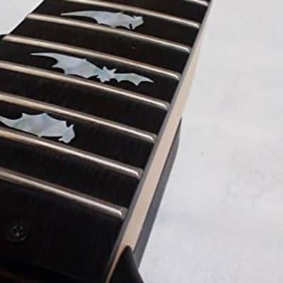 Jockomo BAT Bat/White Pearl Guitar Inlay Sticker | Reverb