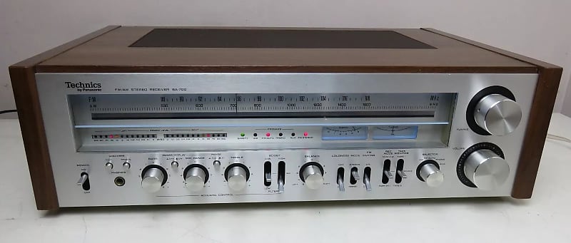 TECHNICS SA-700 RECEIVER WORKS PERFECT SERVICED RECAPPED + | Reverb
