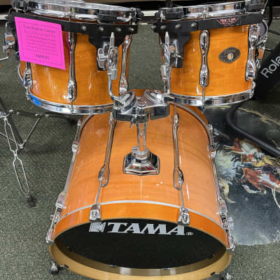 Tama Rockstar Custom Early 2000's - Custom Amber Gold 5pc | Reverb