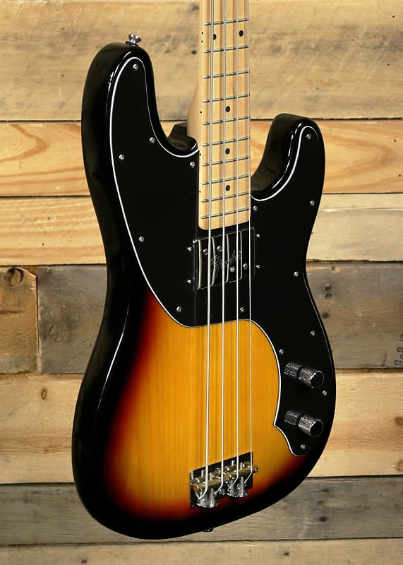 Squier Vintage Modified Precision Bass TB 3-Color Sunburst w/ | Reverb