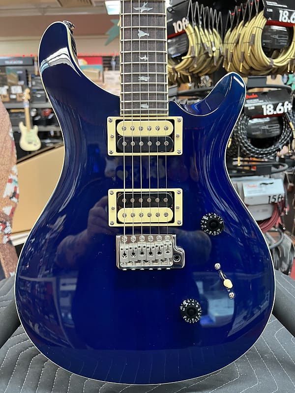 PRS SE Standard 24 - Translucent Blue | Reverb