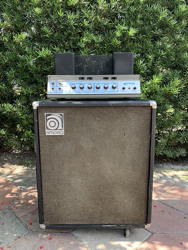 Ampeg B15N 1970 Blue Line | Reverb