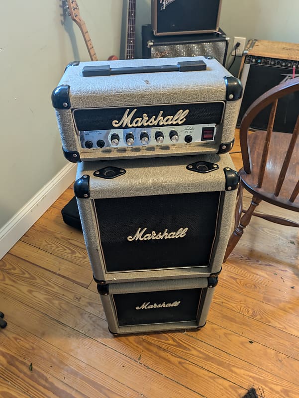 Marshall 25/50 Silver Jubilee Mini Stack 1987 | Reverb