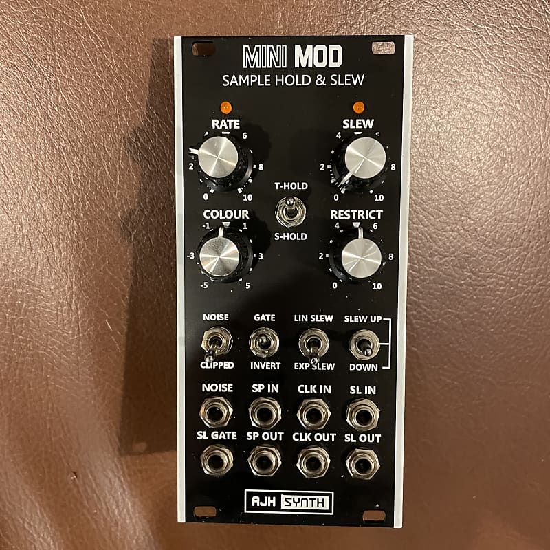 AJH Synth Sample Hold & Slew MiniMod Eurorack Module (Black) | Reverb