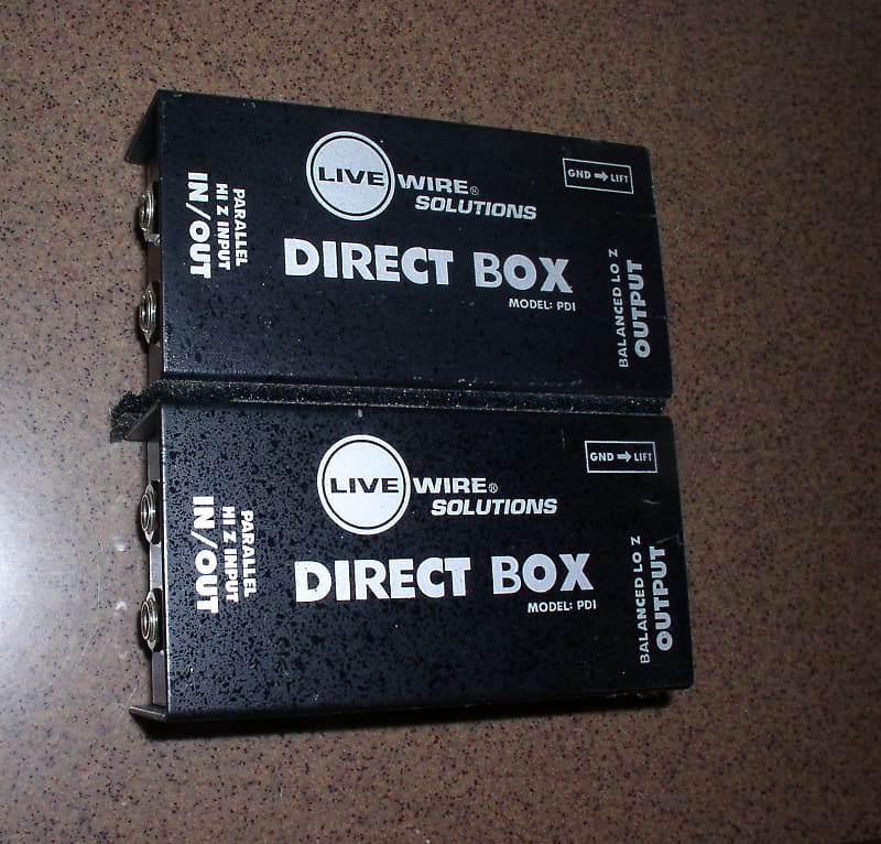 Live Wire PDI Direct Box | Reverb