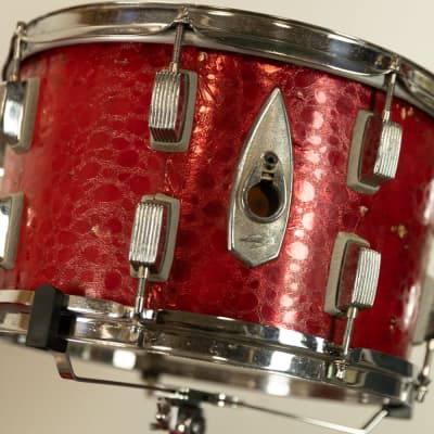 1960s Trixon Telstar Red Croco Drum Set | Reverb