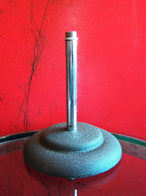 Vintage RARE 1940's Atlas Sound DS5 microphone stand cast | Reverb