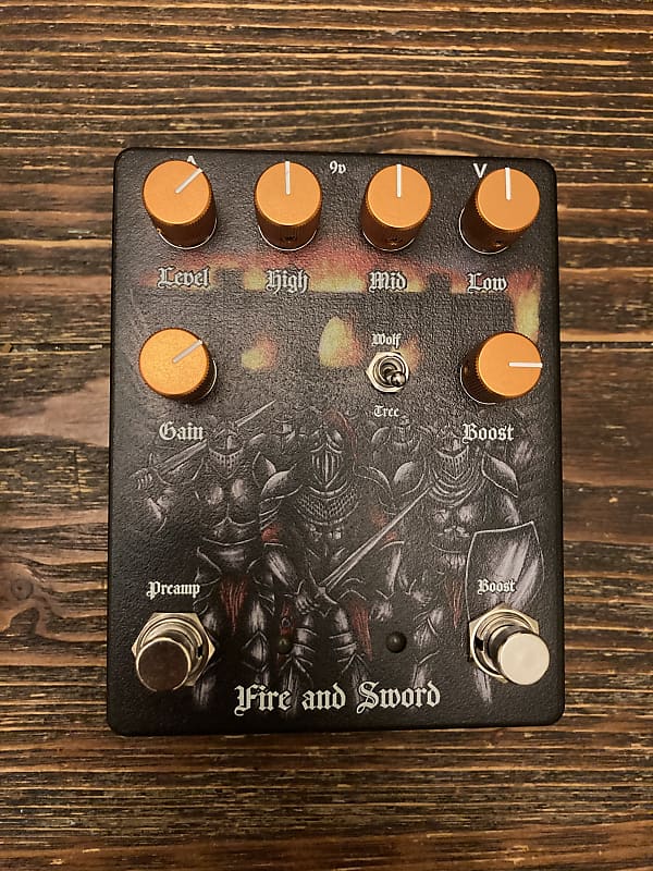 Fire And Sword Peppers Dirty Tree Highwind Direwolf Orange | Reverb