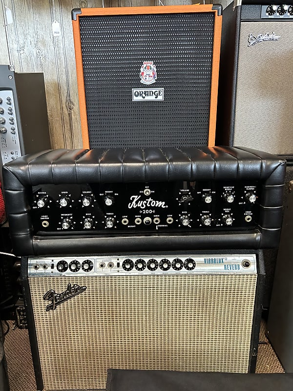 Kustom 200 1979 - Black | Reverb