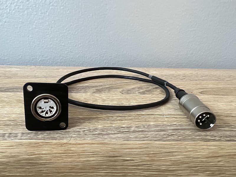 Panel Mounted Female MIDI to Male MIDI | Reverb